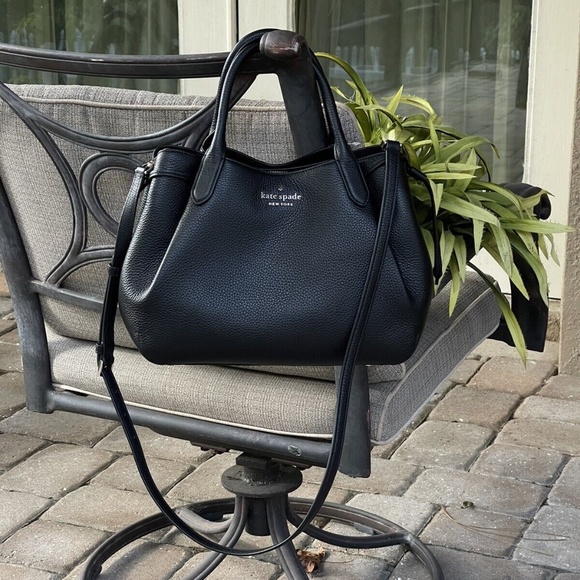 kate spade | Bags | Kate Spade Dumpling Large Satchel Shoulder Hobo Bag ...